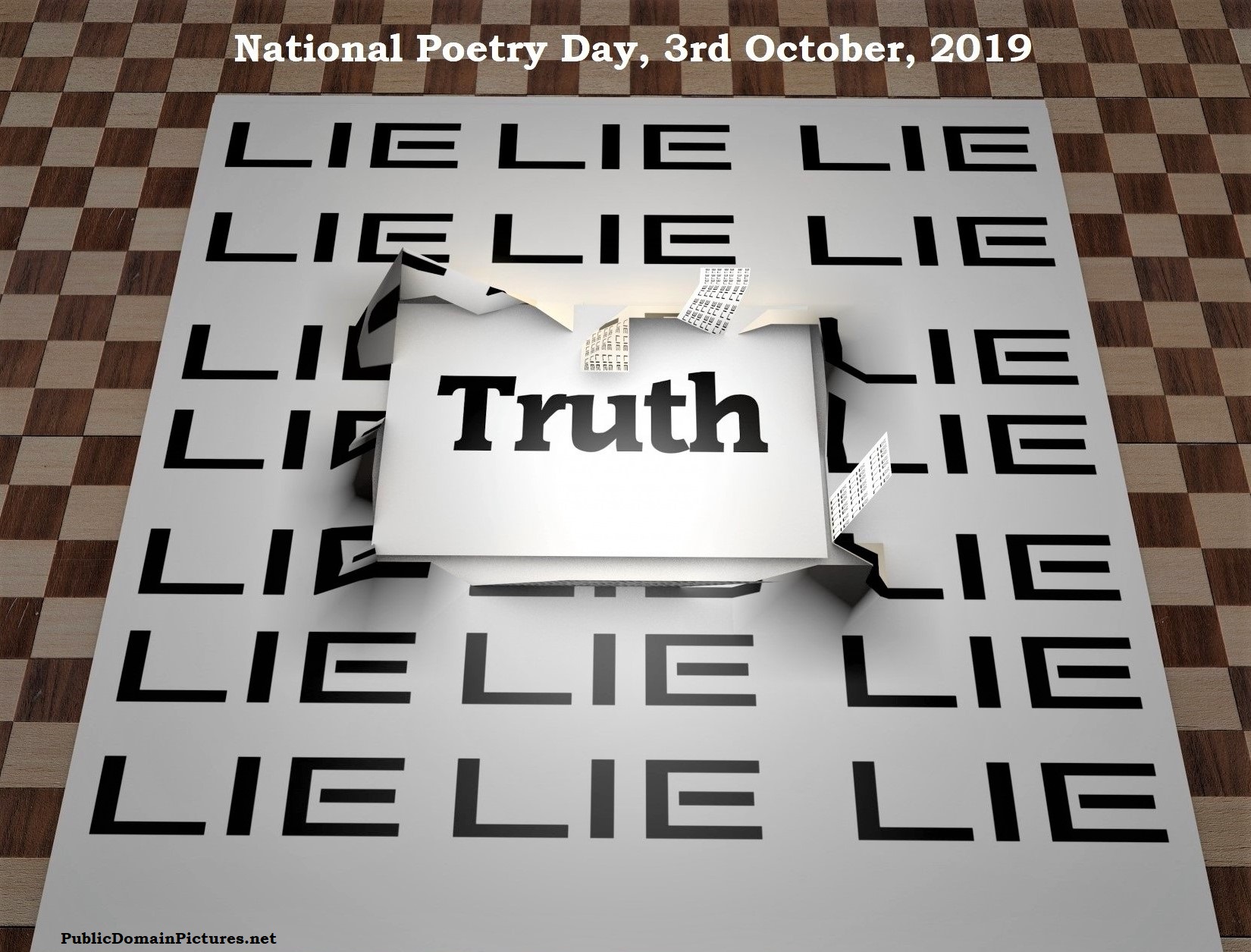‘Truth’: Free Poetry-Writing Classroom Resources for National Poetry ...